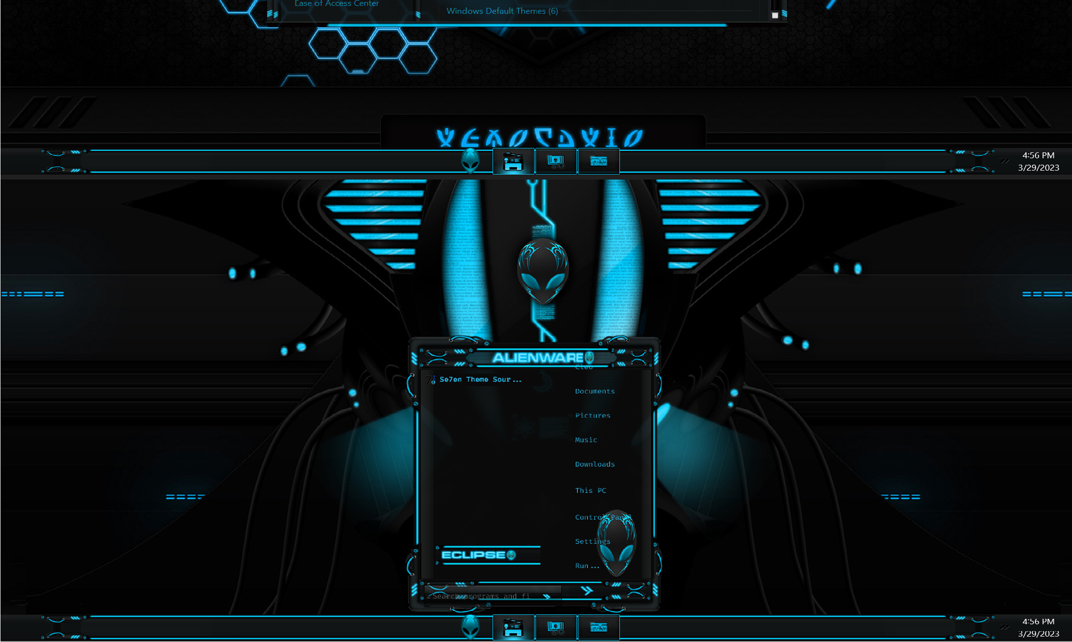 Alienware v1 Theme for Windows 11 - Basic Themer