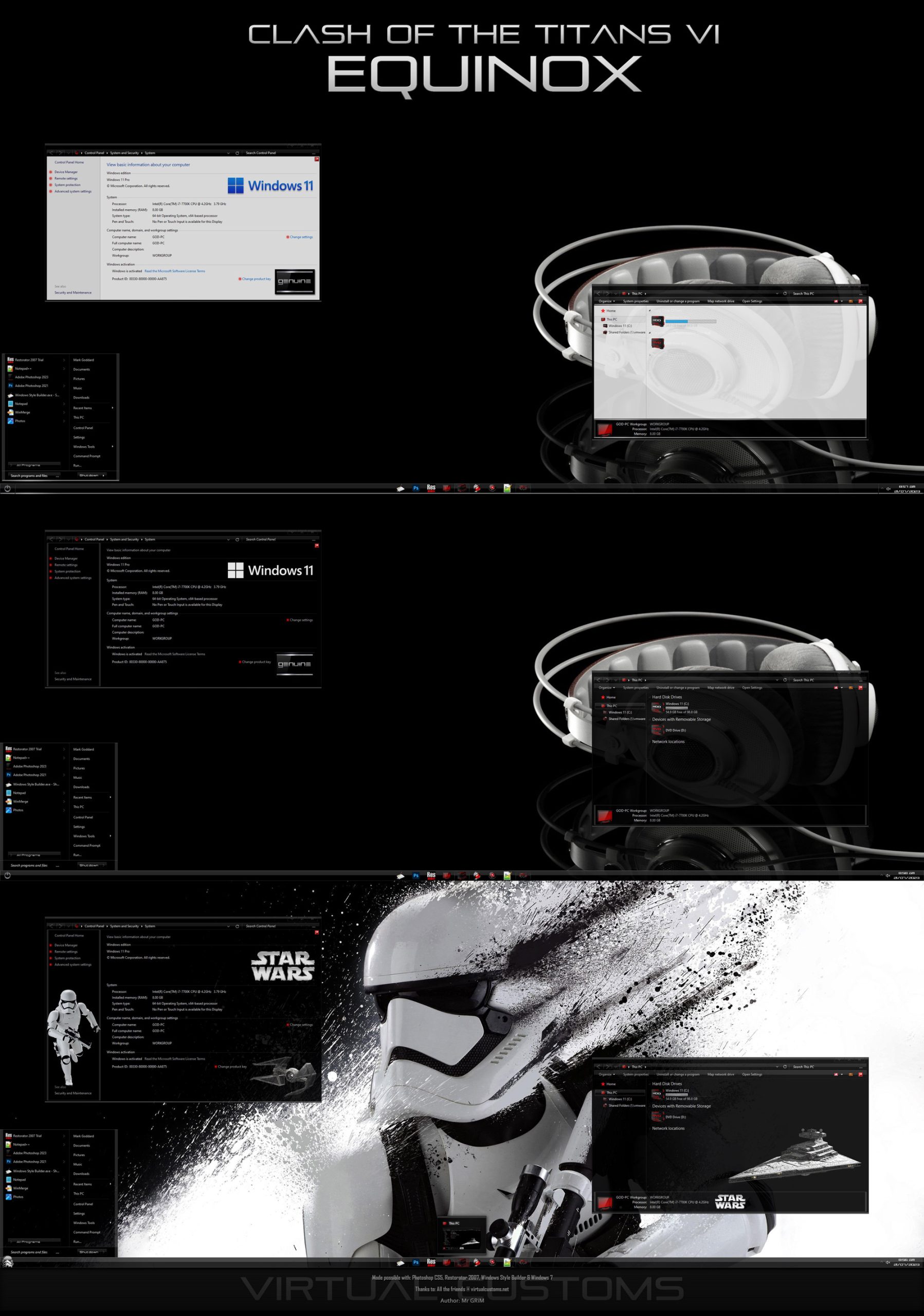 Equinox for Windows 11 - Basic Themer